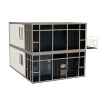 China 40ft Container Home Flat Pack Container House 2 Story for sale