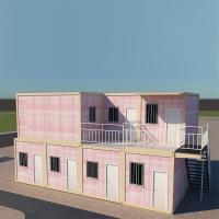 China Light Steel Foldable Container House Prefabricated for sale