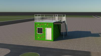 Cina Windows Prefab Container Home Manufacturers Foldable Smart in vendita