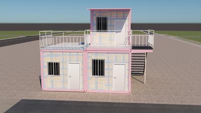Cina Flatpack Container House 40ft 20ft in vendita