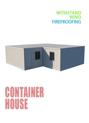 Cina Steel Structure Fast Assembly House Shelter Isolation Temporary Dormitory in vendita