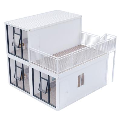 Cina Folding Flat Pack Container House 3 20 Ft Container Home in vendita