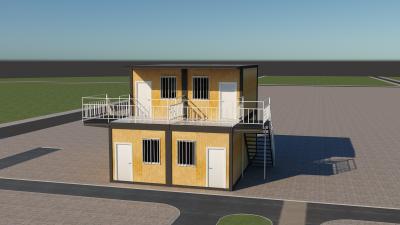 Cina Fast Assembly Prefab 20ft Flat Pack Container 20 Foot Container House in vendita