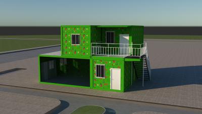 Cina 20ft Expandable Container Home 40ft in vendita