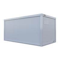 China Mobile Container Hotel Room Foldable Flat Pack Container House 40FT for sale