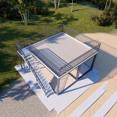 Cina Flat Pack Shipping Containers 20FT Prefab Modular Homes in vendita