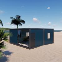 China Shipping 40ft Flat Pack Containers Home for sale