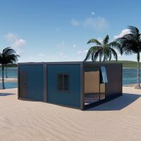 China Shipping 40ft Flat Pack Containers Home for sale