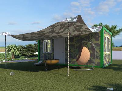 Cina Prefabricated Expandable Container House Modular in vendita