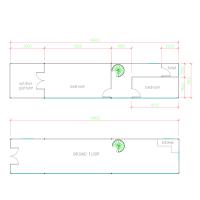 China Customized 40ft Flat Pack Containers House Modular One Side Glass Wall Sun Room for sale