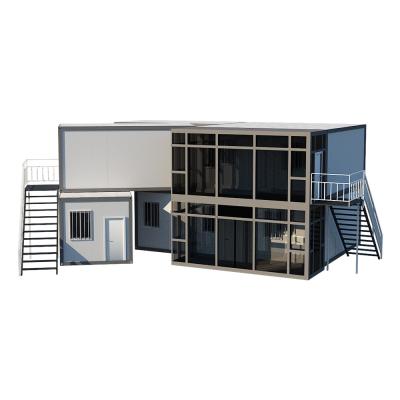 China 2 Bedroom  1 Bedroom Flat Pack Shipping Container Homes  20' 40' Te koop