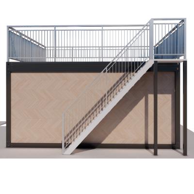 Cina Customized Fast Fast Assembly Container House Manufacturer With Stairs in vendita