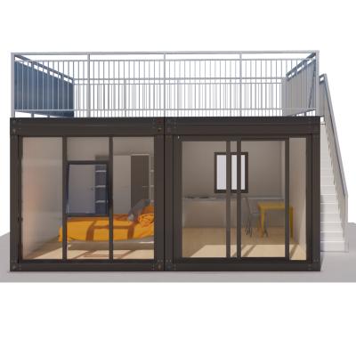 Cina Customized Fast Fast Assembly Container House Manufacturer With Stairs in vendita