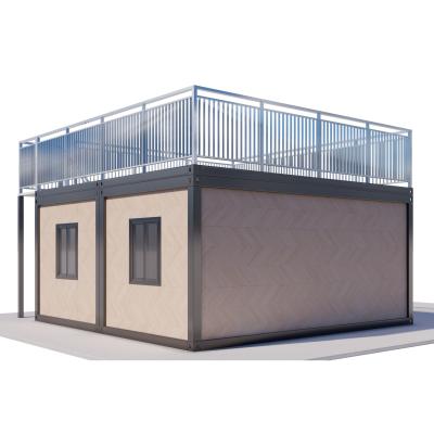 Cina Customized Fast Fast Assembly Container House Manufacturer With Stairs in vendita
