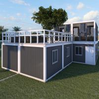 China Prefabricated 40ft Flat Pack Containers Restaurant Buildings for sale