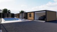 China Fabricated Custom Container Office Construction for sale