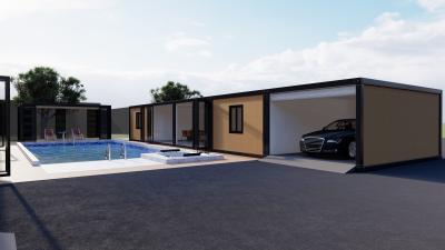 Cina Fabricated Custom Container Office Construction in vendita