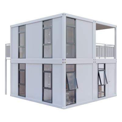 Cina 6m Fast Assembly Container House 2 Floor Mobile Prefab House Flat Pack in vendita