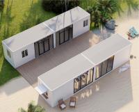 China Economical Prefab Modular Container Homes Quick Assemble Seaside Shops for sale