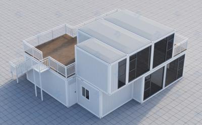 Cina Assemblaggio rapido Prefab Container Case Casa stile moderno in vendita
