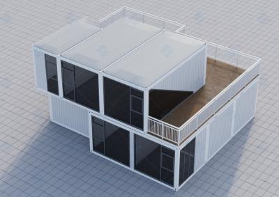 Cina Assemblaggio rapido Prefab Container Case Casa stile moderno in vendita