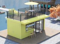 China Customized Modular Containers  Quick Assemble Coffee Shop Top Leisure Terrace for sale