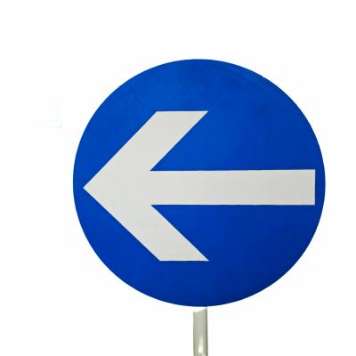 China Rotatable 3M Reflective Film Regulatory Sign Board with 8 Directions Adjustable for Traffic Control for sale