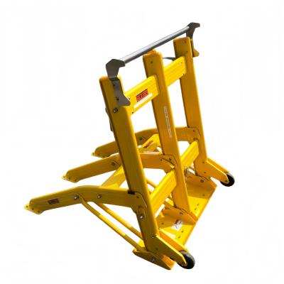 China 25kg Lightweight Vehicle Security Barrier with 8.7m Stopping Distance and Foldable Design for Work Zone Protection for sale