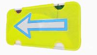 China Waterproof EL Iron Bracket LED Arrow Board for sale