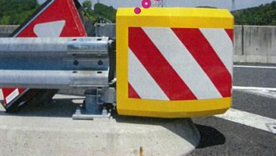 China Wear Resistant Galvanized Highway Crash Attenuator for sale
