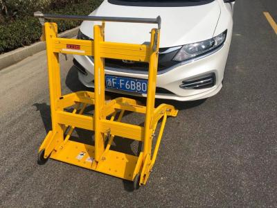 China Rubber Opvouwbaar Antiram barrier mandatory vehicle stop Te koop
