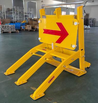 China Rubber Opvouwbaar Antiram barrier mandatory vehicle stop Te koop