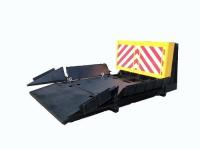 China Iron Forcibly Intercept Vehicle Security Barriers Shock Absorption for sale
