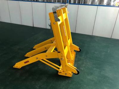 Cina Il veicolo portatile giallo di assorbimento di scossa barrica pieghevole in vendita