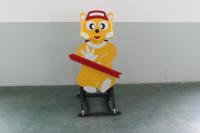 China Iron Base Support Retractable LED Arrow Board Electrostatically Sprayed for sale