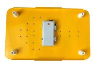 China Red Lamp Beads DC AC Solar LED Arrow Board Electrostatic Spraying for sale