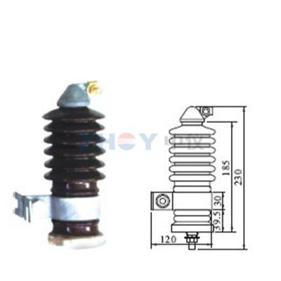 China Porcelain Type Surge Arrester 6KV for sale