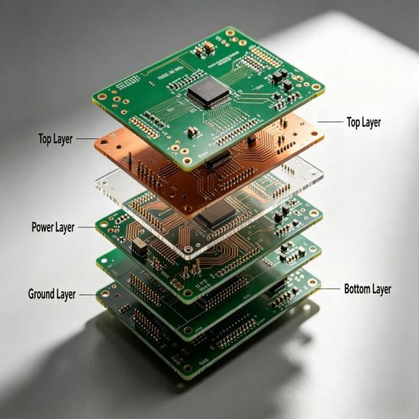 Quality High Precision Multilayer PCB Board 4 Layer Design Complex Electronic Manufacturing for sale
