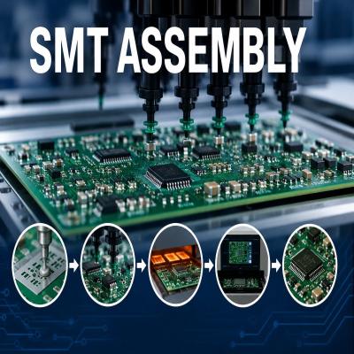 China 1OZ Copper SMT PCB Assembly Max Board Size 600Mm X 1200Mm for sale