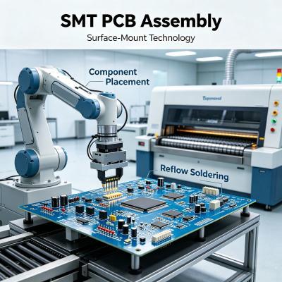China Industrial FR4 Multilayer PCBA ENIG / HASL Surface Finishing for sale