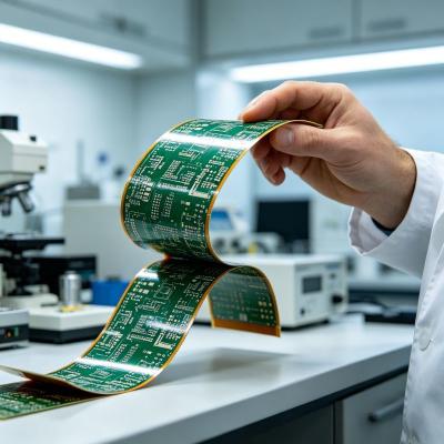 China Electronic Printed Wiring Board Bendable 8 Layers For Flexible Circuit Applications Connections for sale
