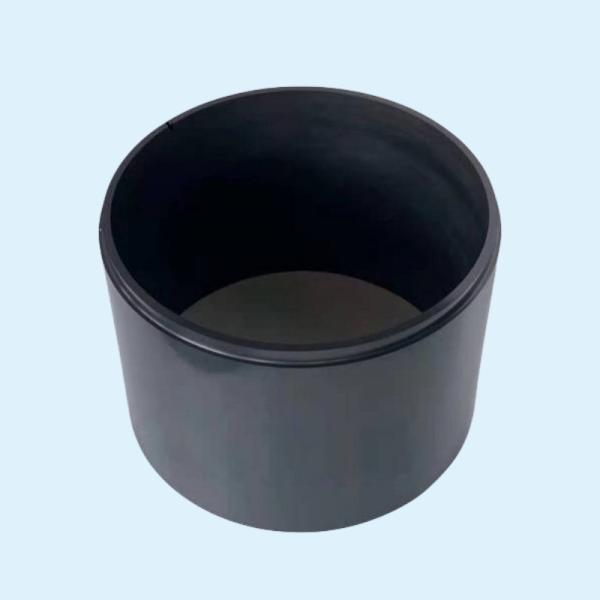 Quality Black Thermal Shock Resistance SiC Silicon Carbide Grinding Bucket Ceramics For Conveying Equipment for sale