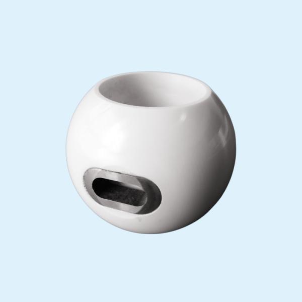 Quality High Ware Resist Zirconia Ceramic Ball Valve With Customizable Size for sale
