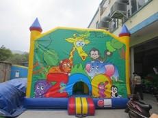 China Funny Safety Children's Inflatable Bouncers Anti - Static For Outdoor Playground for sale