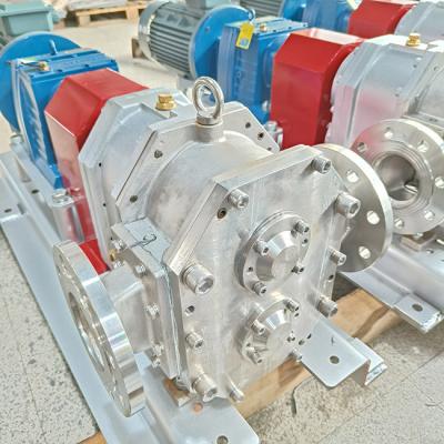 Cina Mpa positivo della pompa 0,8 del lobo di spostamento di acciaio inossidabile multiuso in vendita