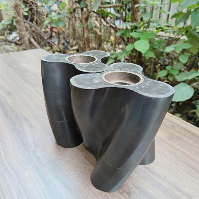 Cina Pompa industriale di gomma controllabile del lobo, pompa idraulica del lobo del motore DN200 in vendita