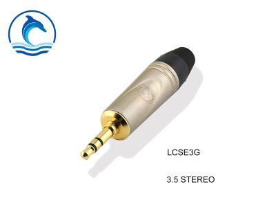 China 3.5 Male TRS Microphone Connector LCSE3G 1/8