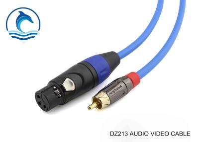China Multimedia Rca Audio Video Cable With Amphenol Connectors ACPL-CYL for sale