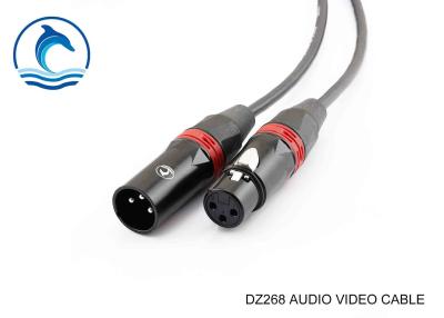 China PVC Copper 90 Degree Audio Video Cable 3 Pin 4 Pin 100 M 12 Months Warranty for sale