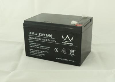 Cina Tipo nero batteria 6FM12 151*98*95 millimetro del gel del Agm di Sla di scarico 12ah in vendita